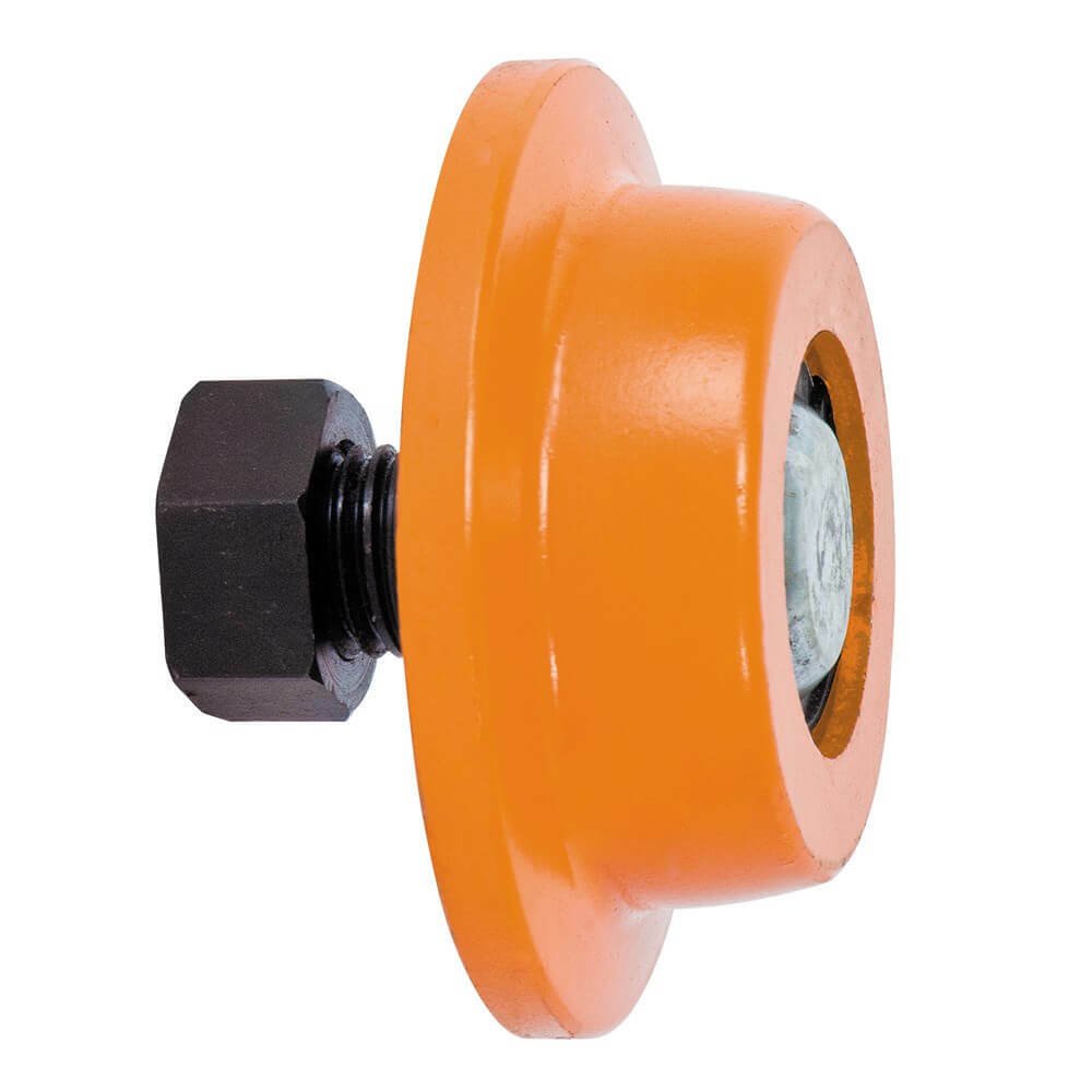 Beaver Single Flange Steel Plain Trolley | AIMS Industrial