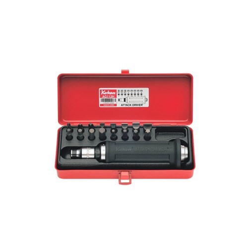Ko-Ken Attack Driver Set, 18 Pieces | AIMS Industrial